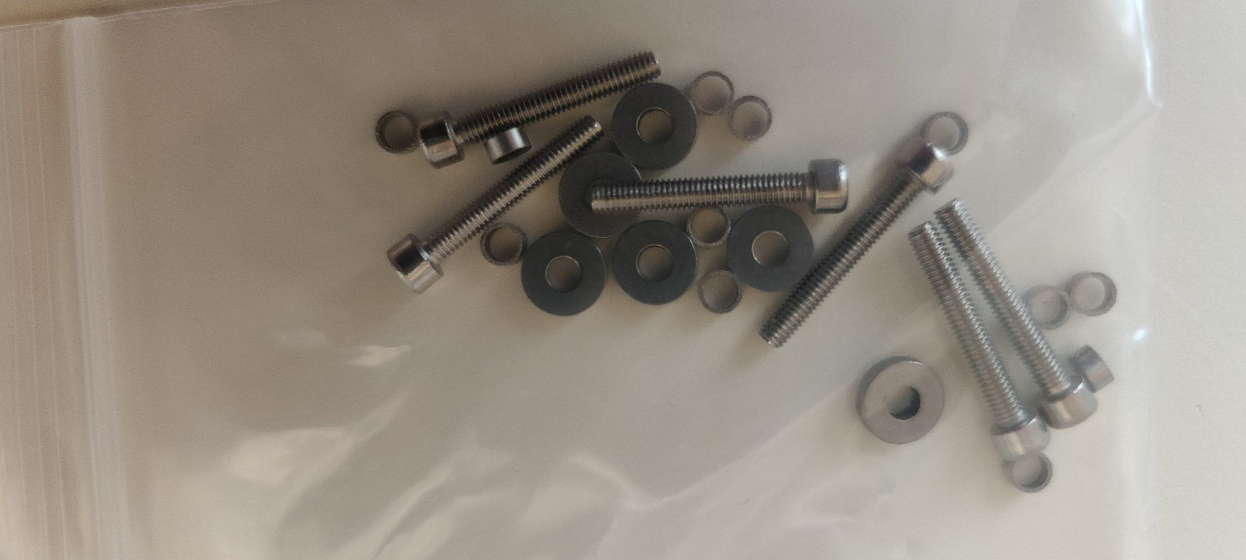 FLsun QQS arm Bolts, Spacers & Washers - 3DSHOP.UK